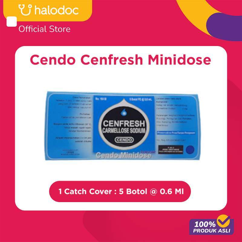 Promo Cendo Cenfresh Minidose 0.6 ml Diskon 14% di Seller Halodoc ...