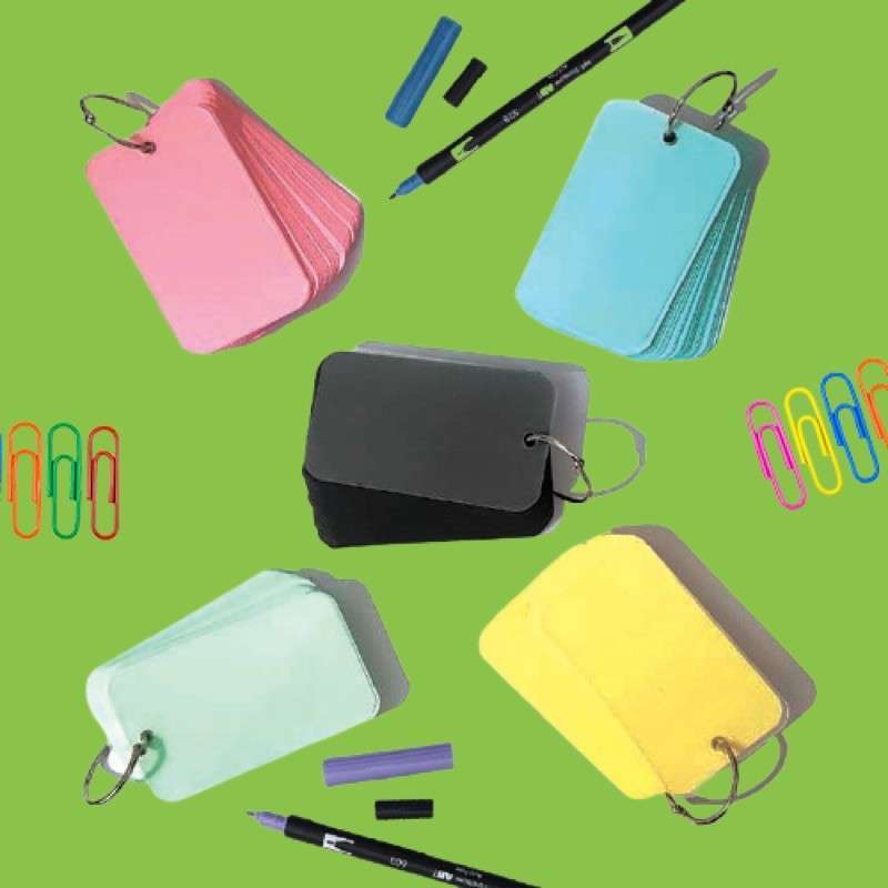 Jual Flash Card Transparant/ Kartu Belajar - HITAM di Seller Rafibooks ...