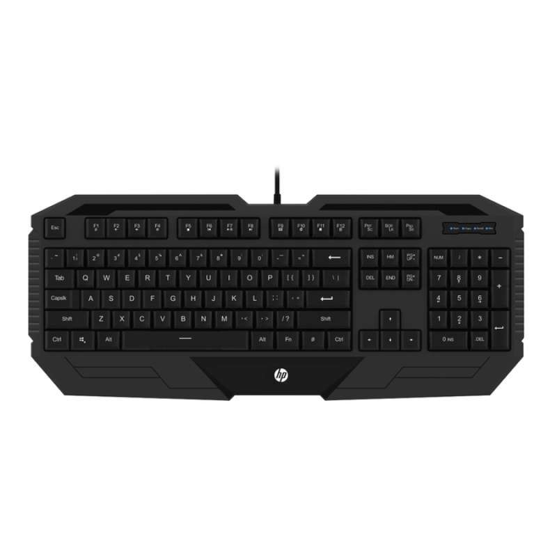 Jual Keyboard Gaming HP K130 - No LED Membrane Keyboard di Seller ...