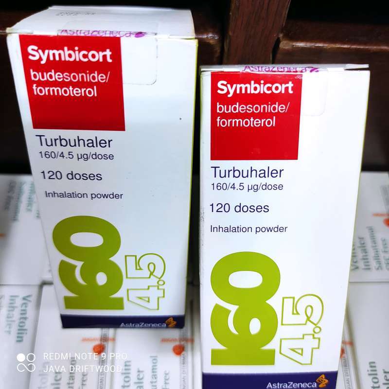 Jual Astrazeneca Symbicort 160/4.5 Obat Resep Dokter [120 Doses] Di ...