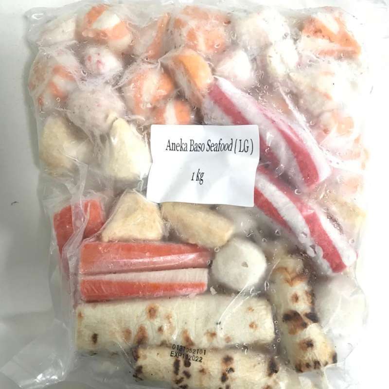 Jual STEAMBOAT BASO MIX SEAFOOD 1KG di Seller SAJIRA FARM - Meruya ...