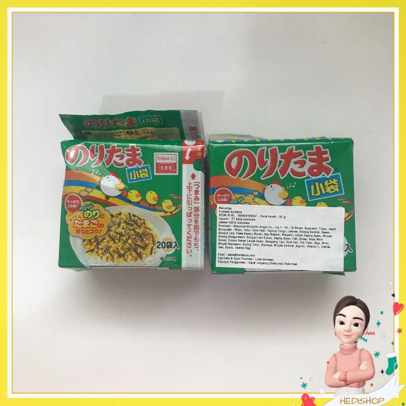 Jual Marumiya Rice Topping Noritama 50gr Marumiya Furikake NORITAMA di ...