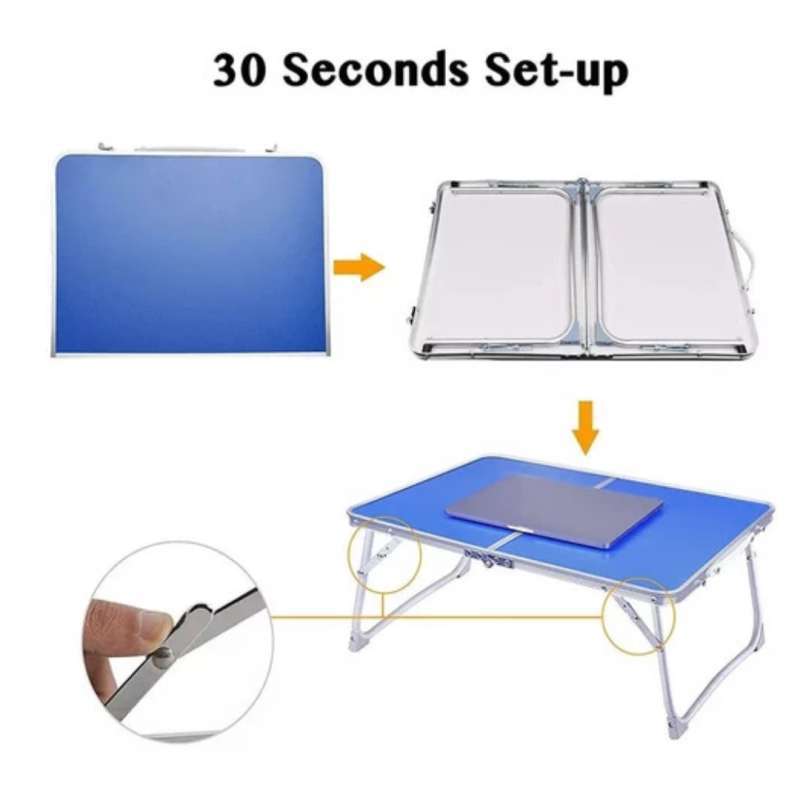 Jual Meja Kecil Aluminium Meja Mini Belajar Lipat Koper Meja Portable ...