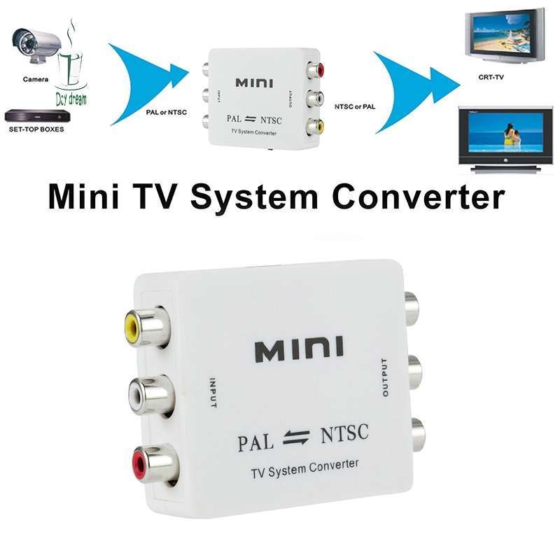 Jual DD ? 1Pc Switcher Converter TV System PAL - NTSC - SECAM to PAL ...