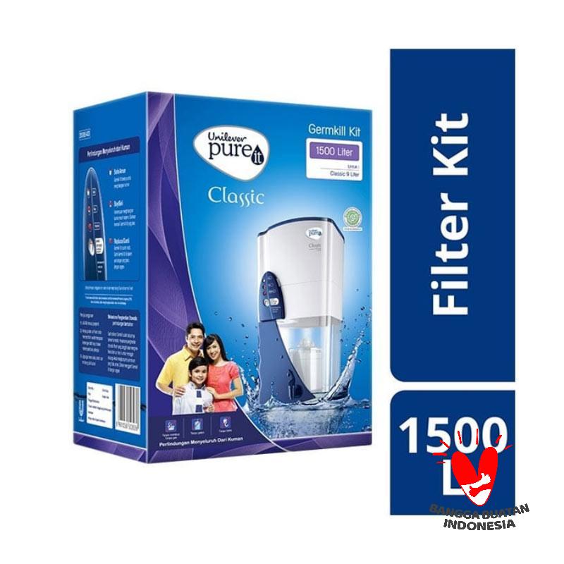 Jual Unilever 9L Pureit Classic Germkill Kit Filter Air [1500 L] di ...