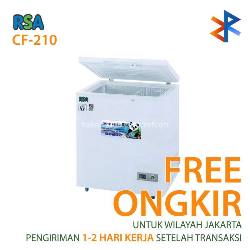 Jual RSA CF-210 Chest Freezer 210 Liter di Seller Refcon Polar Nusaindo ...