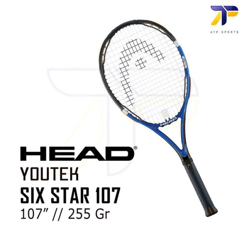 Jual Raket Tenis Tennis HEAD YouTek Six Star 107 Square Quadface di ...