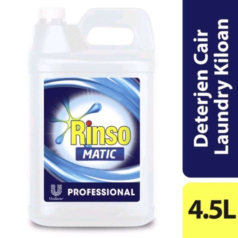 Jual Rinso Matic Liquid Detergent Professional 5 L Di Seller Inidistro ...