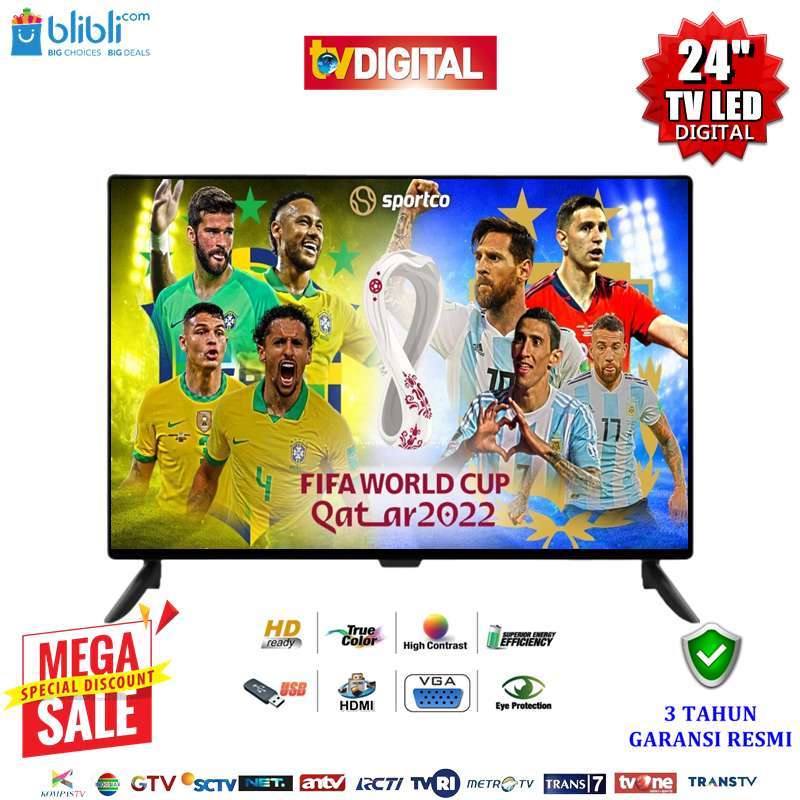 Promo Promo - Tv Led Layar 24 Inch Gambar Hd Garansi 1 Tahun Diskon 30% ...