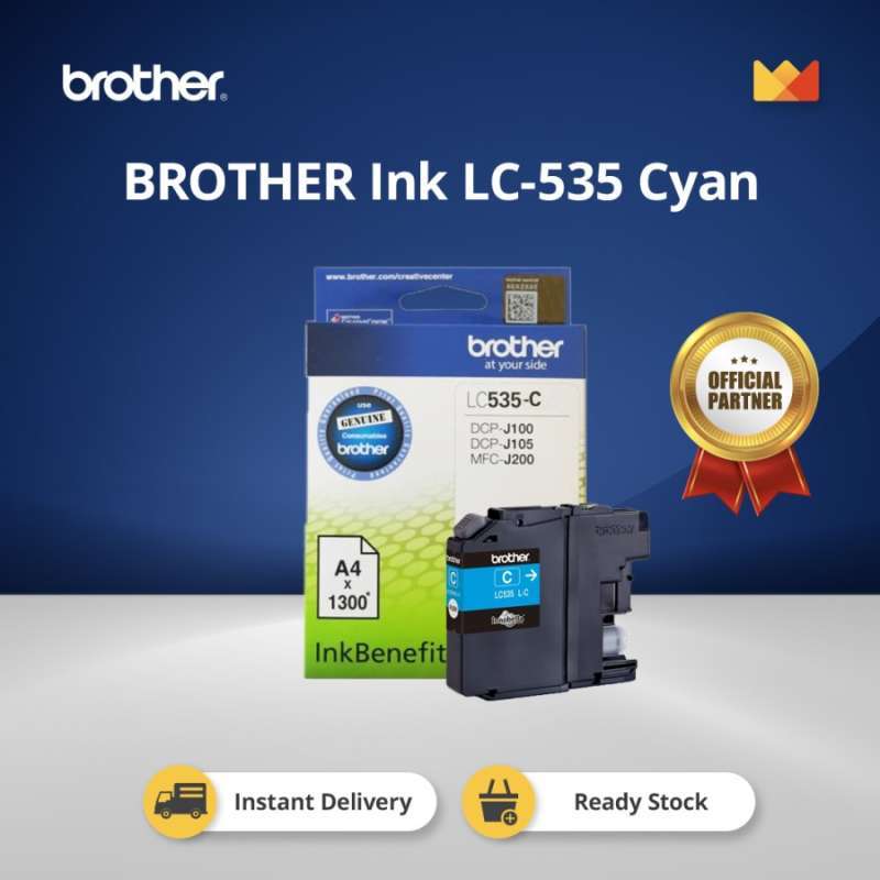 Jual Brother Ink Lc-535 Cyan Di Seller Elit - Sunter Agung, Kota ...