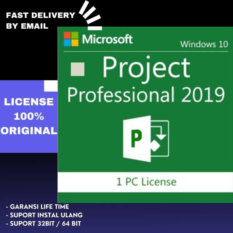 Jual License aktivasi key Microsoft Project 2019 Pro di Seller eVo ...