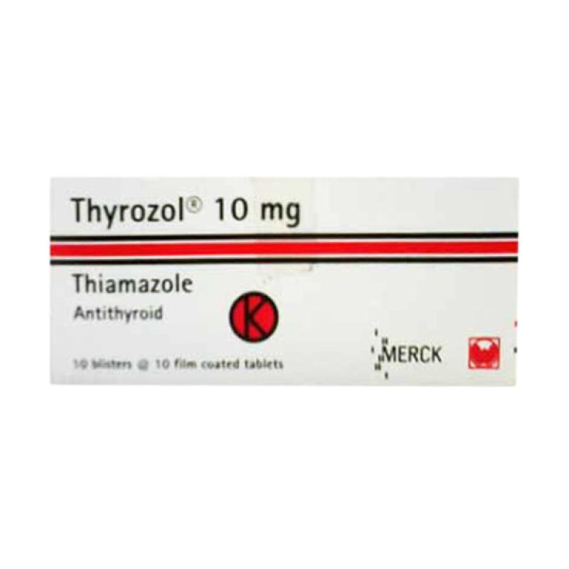 Jual Merck Thyrozol Tablet 10 Mg Obat Kesehatan [10 Tablet/ Strip] di ...