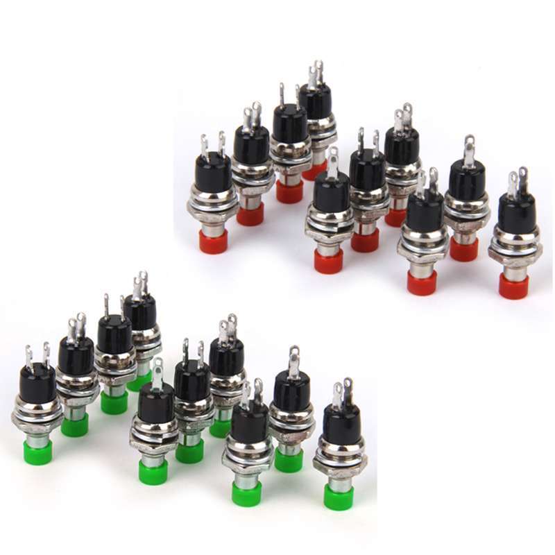 Promo 20 x Mini Momentary Push Button Switch for Model Railway Hobby ...