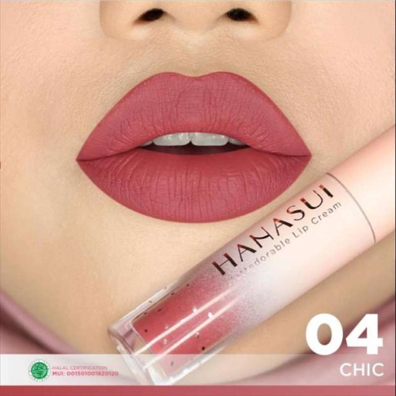 Promo Hanasui Mattedorable Lip Cream - Shade 04 Chic Diskon 18% di ...