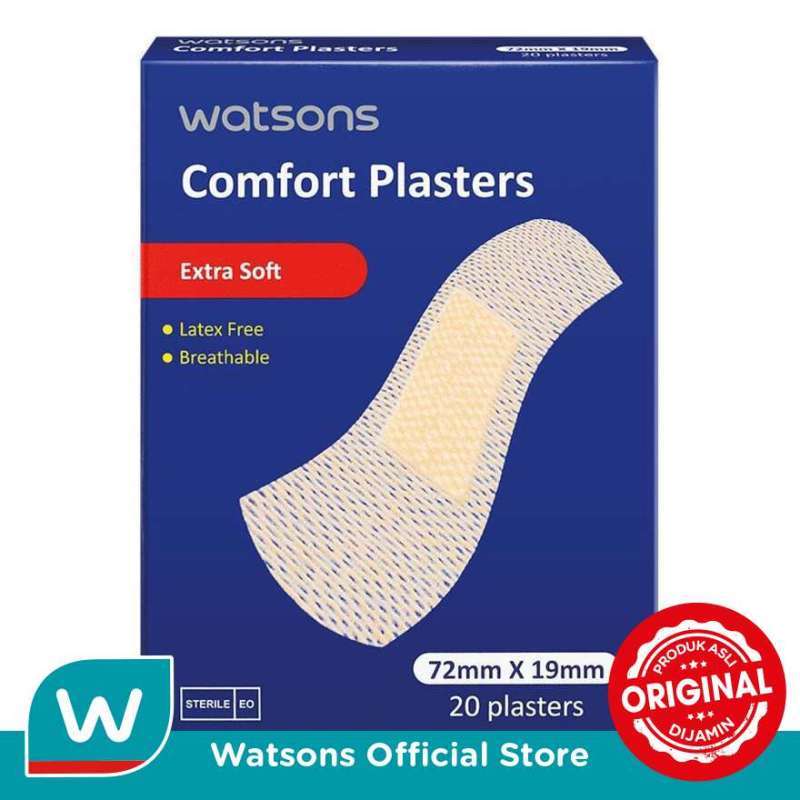 Promo WATSONS Comfort Plaster 20s Diskon 46% di Seller WATSONS Official ...
