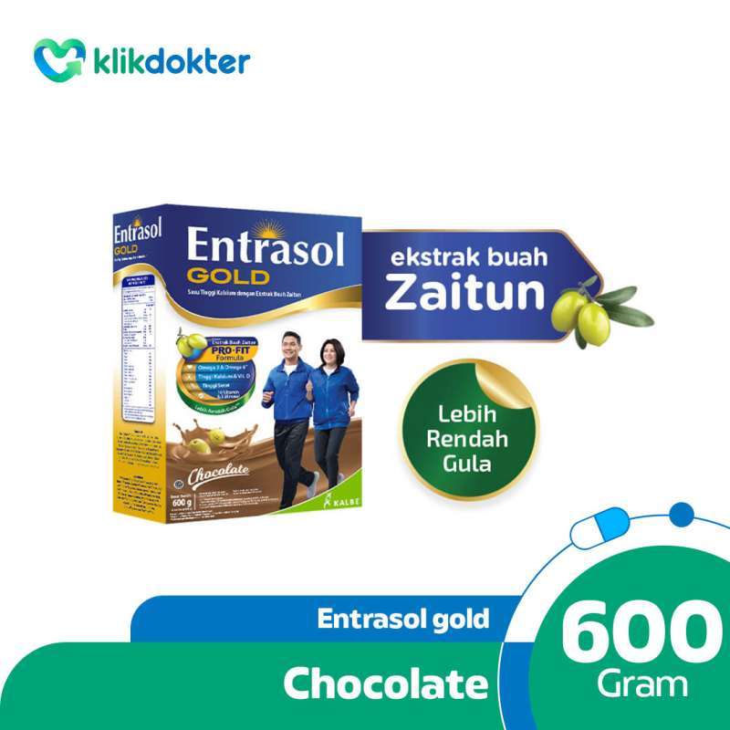Jual Entrasol Gold Chocolate 600gr Di Seller Klikdokter Official Store ...
