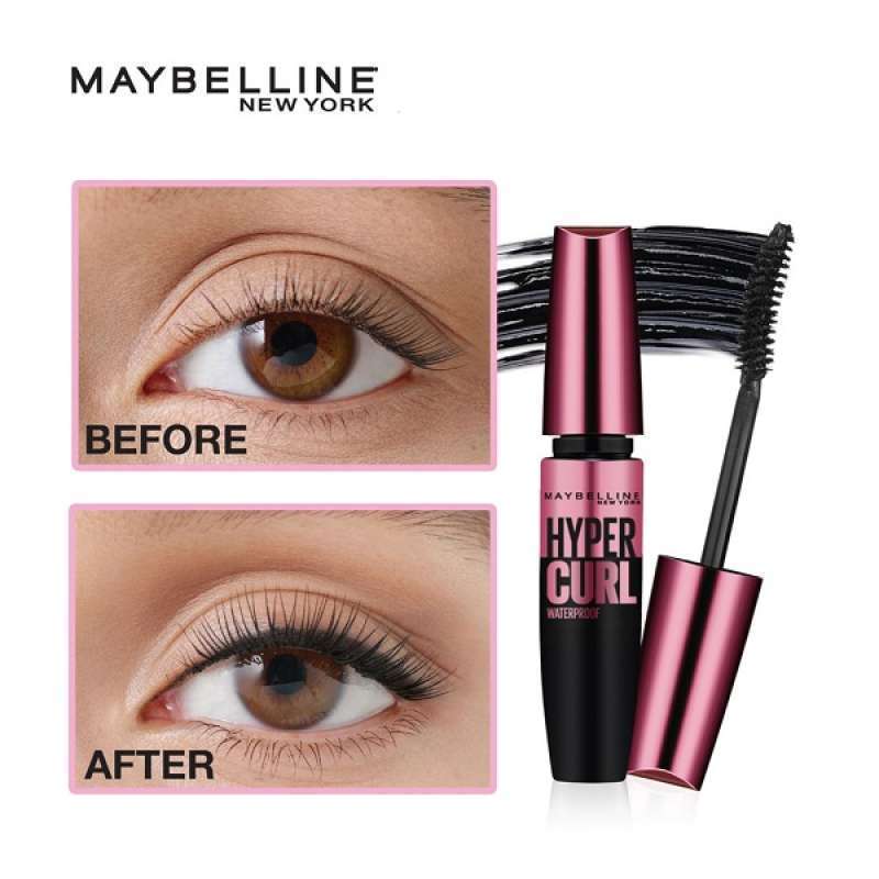 Jual Maybelline HyperCurl Mascara 100% Original | Hyper Curl Mascara di ...