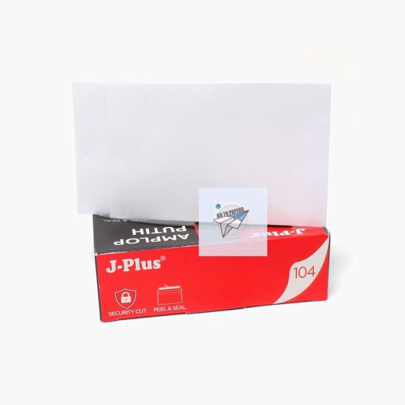 Jual Jplus Amplop Merah Ukuran 104 80gsm Peel & Seal - Pack di Seller ...