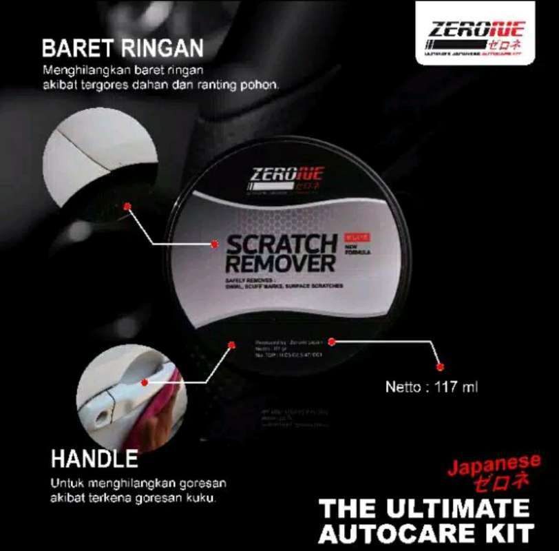 Jual Zerone Scratch Remover Original Asli Penghilang baret goresan pada ...