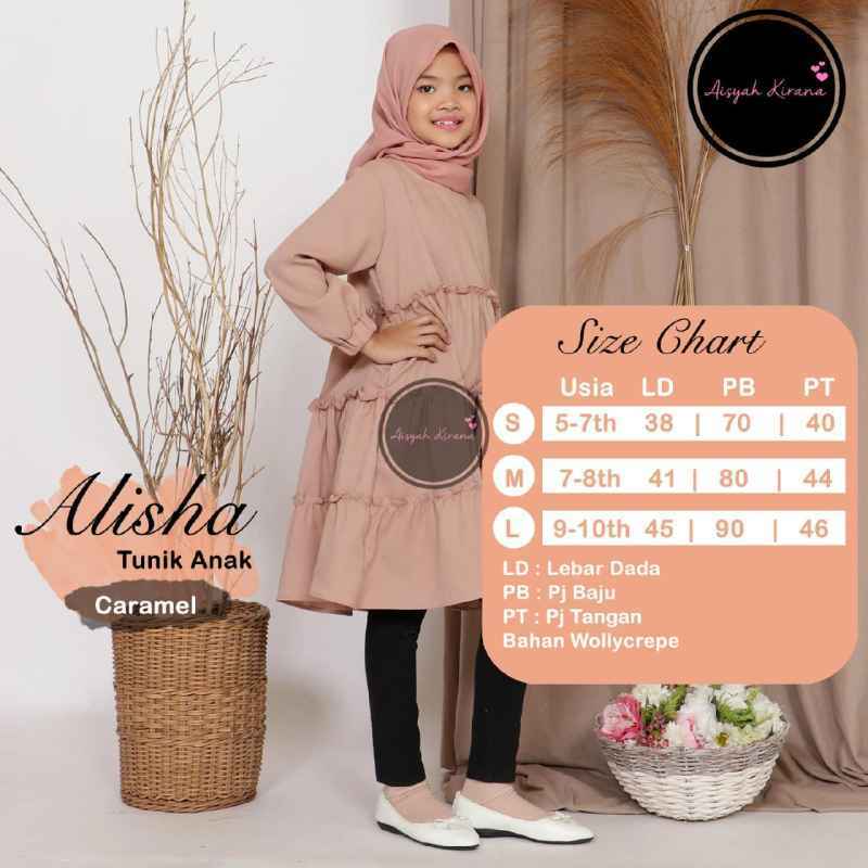 Jual Tunik Anak - Cramel M Di Seller Fanaya Os - Sidokare, Kab ...