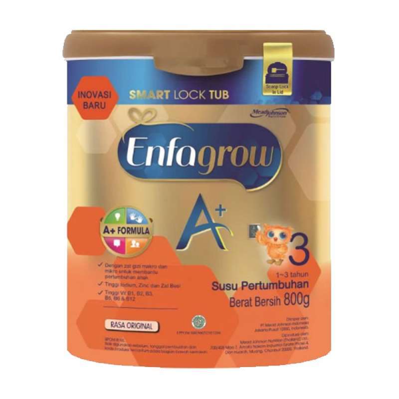 Jual ENFAGROW A plus 3 ORIGINAL TUB 800g di Seller Hypermart Solo Grand ...