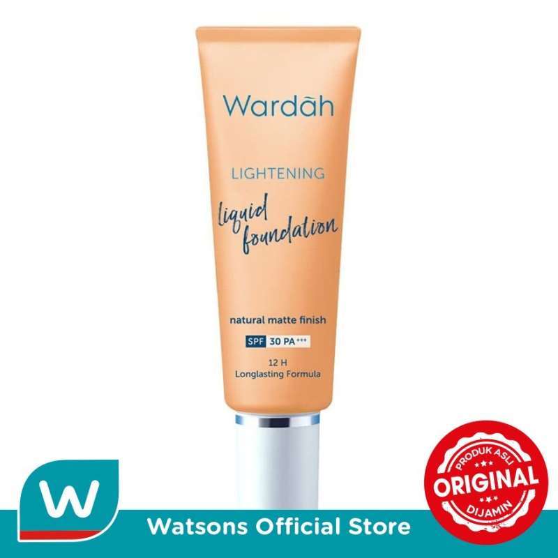 Promo Wardah Lightening Liquid Foundation Diskon 25% di Seller WATSONS ...
