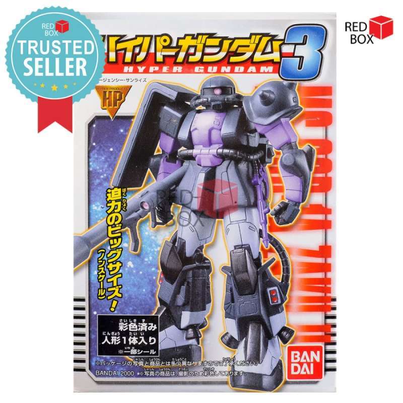 Jual Zaku II Black Tri Stars - Hyper Gundam 3 (Bandai) di Seller Redbox ...