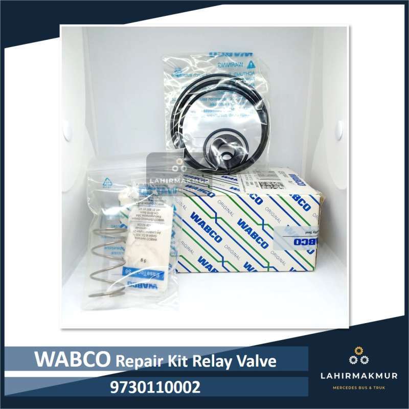 Jual Repairkit Relay Valve 9730110002 Wabco Bis Mercy/Mercedez/Mercedes ...