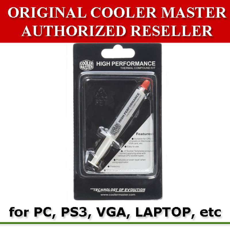 Jual Cooler Master Thermal Grease High Performance HTK-002 RPD Thermal ...