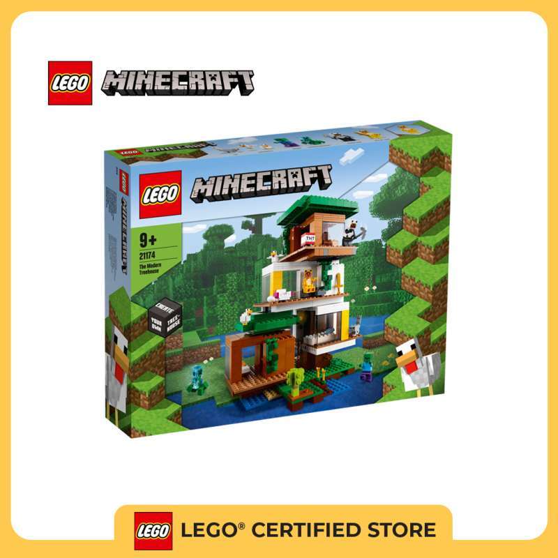 Jual LEGO 21174 MINECRAFT The Modern Treehouse di Seller BricksID - LCS ...