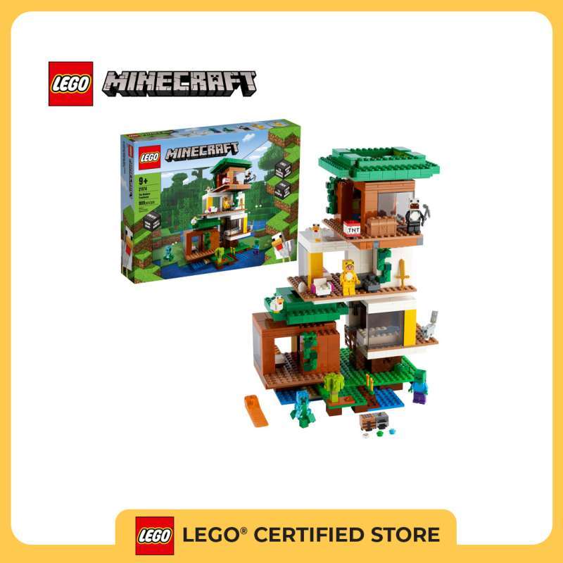 Jual LEGO 21174 MINECRAFT The Modern Treehouse di Seller BricksID - LCS ...