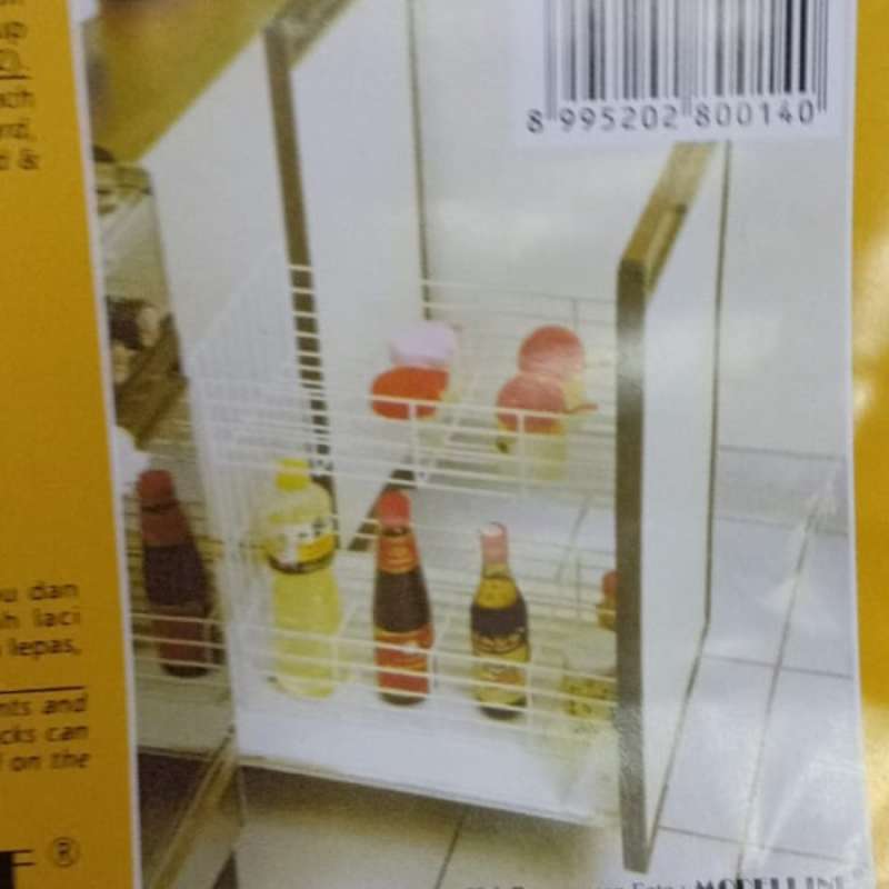 Jual RAK BOTOL TARIK 2 SUSUN MODELIN KITCHEN SET BAWAH (Kode 002)) di ...
