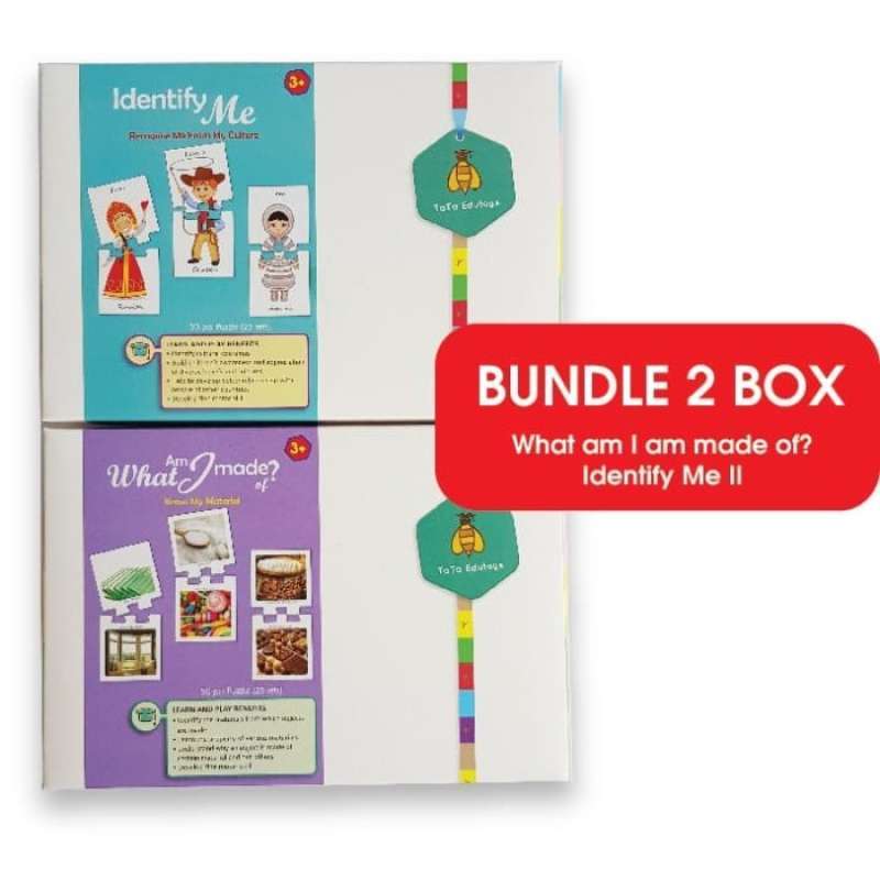 Promo What am I made of ? Identify Me II ? Bundle 2 Box | Tata Edutoys ...