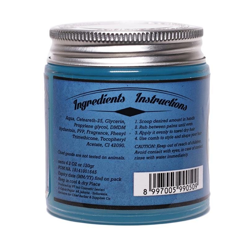 Promo Chief Water Based Pomade - Blue [120 G] Diskon 22% Di Seller ...