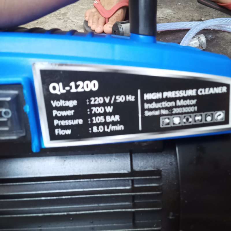 Jual Mesin Cuci Jet Cleaner High Pressure Washer Hnl Ql 1200 Di Seller ...