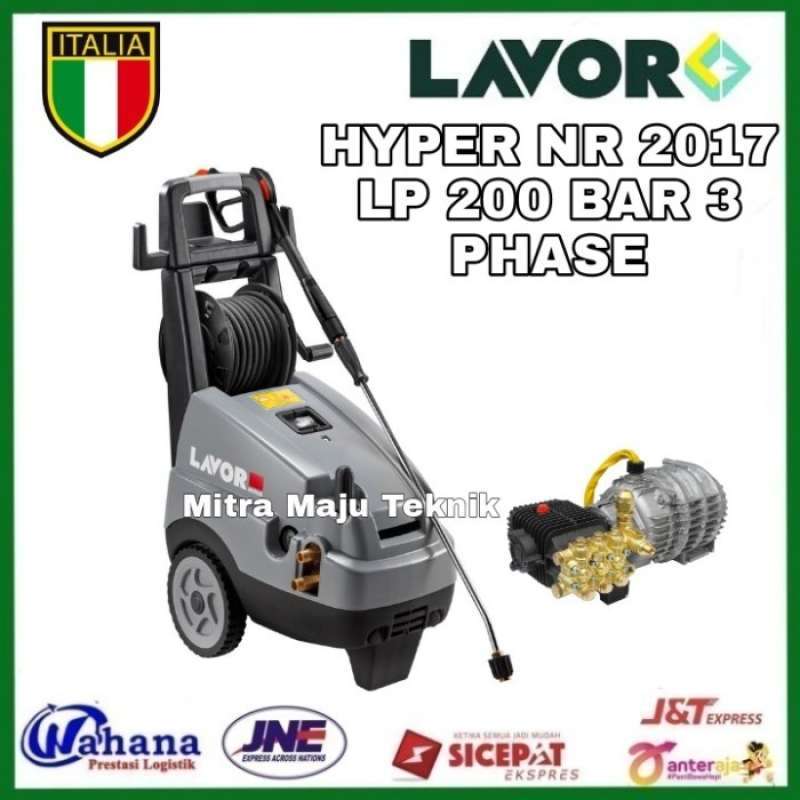 Jual High Pressure Cleaner LAVOR HYPER NR 2017 LP-200 BAR 3 PHASE ...