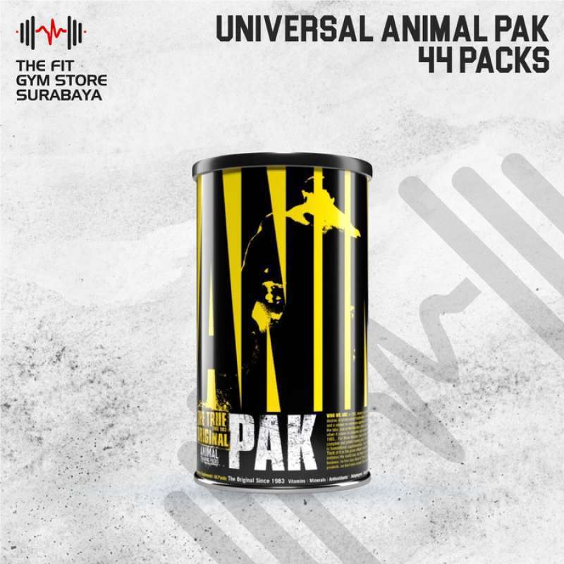 Promo Original Universal Animal Pak 44 Packs Testosteron Booster Diskon ...