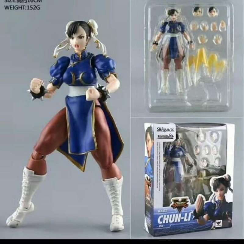 Jual SHF Street Fighter Chun Lee Action Figure di Seller Warung Michie ...