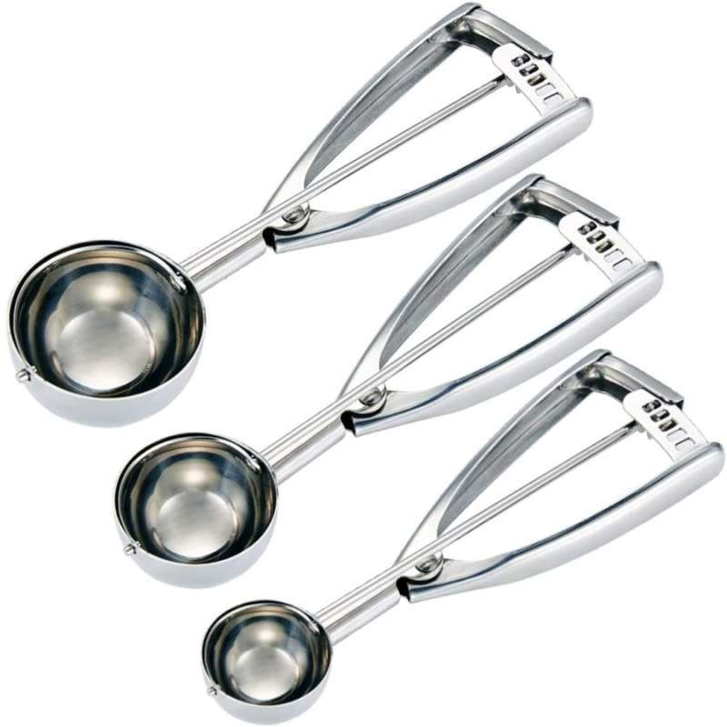 Jual Sendok Ice Cream - Scoop Ice Cream Stainless Steel - ERGONOMIC ...