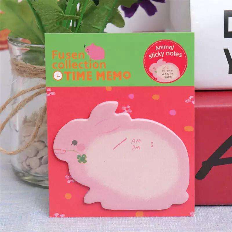 Promo Oem Rb-a3 Sticky Notes Memo Animal / Post It Note / Memo Note ...