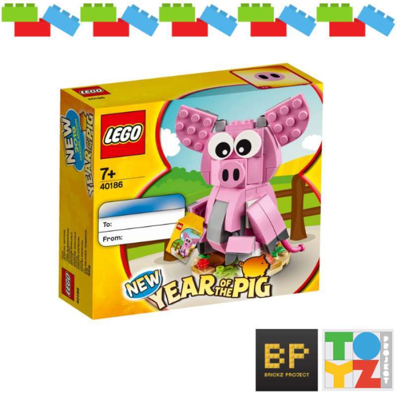 Jual Lego Seasonal 40186 Year of the Pig di Seller Toyz Project ...