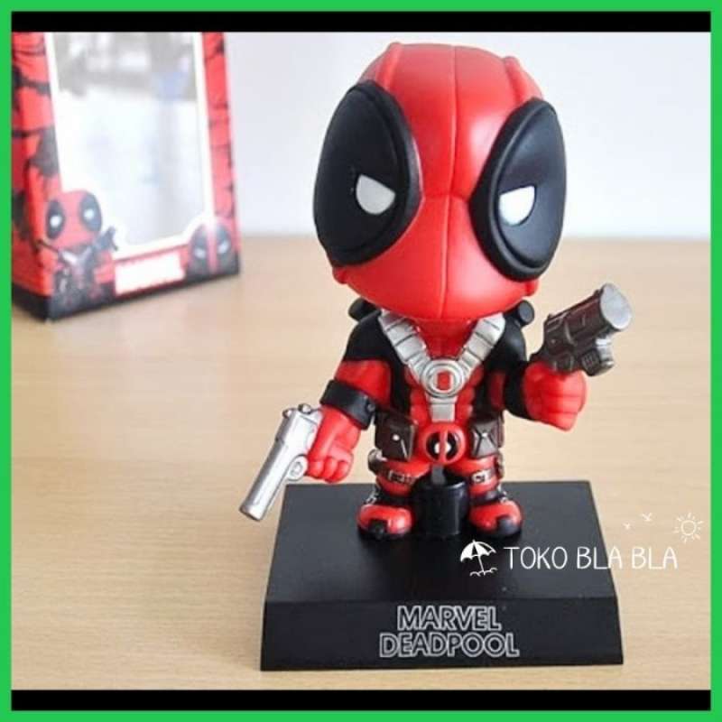 Jual Mainan Action Figure Deadpool Pajangan Mobil Dashboard Per Dead ...