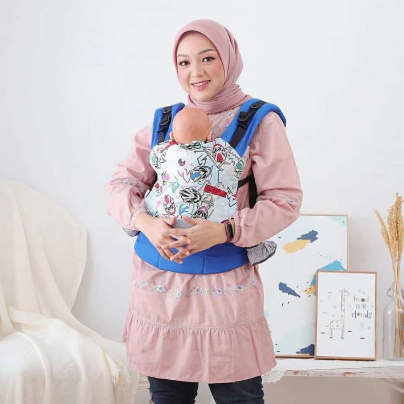 Jual Nana Simple Carrier Toddler Super Sentai Ryusoulger Gendongan Baby ...
