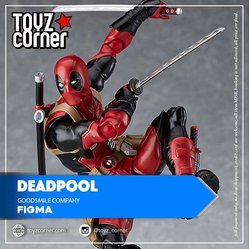 Jual GoodSmile Co Figma 353 Deadpool di Seller Toyz Corner - Kota Jakarta Selatan, DKI Jakarta ...