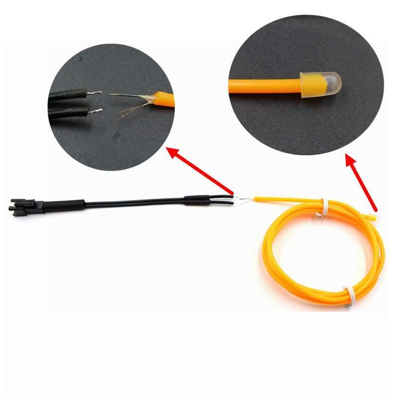 Jual Lampu EL Wire Flexible CCFL Neon LED Strip Electroluminescent ...