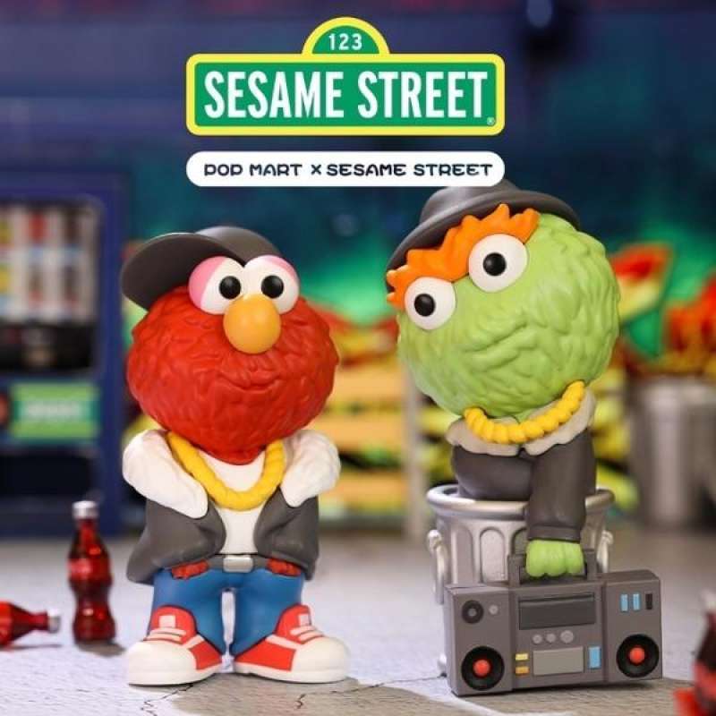 Jual Sesame street fashion doll series box play (random single-entry ...