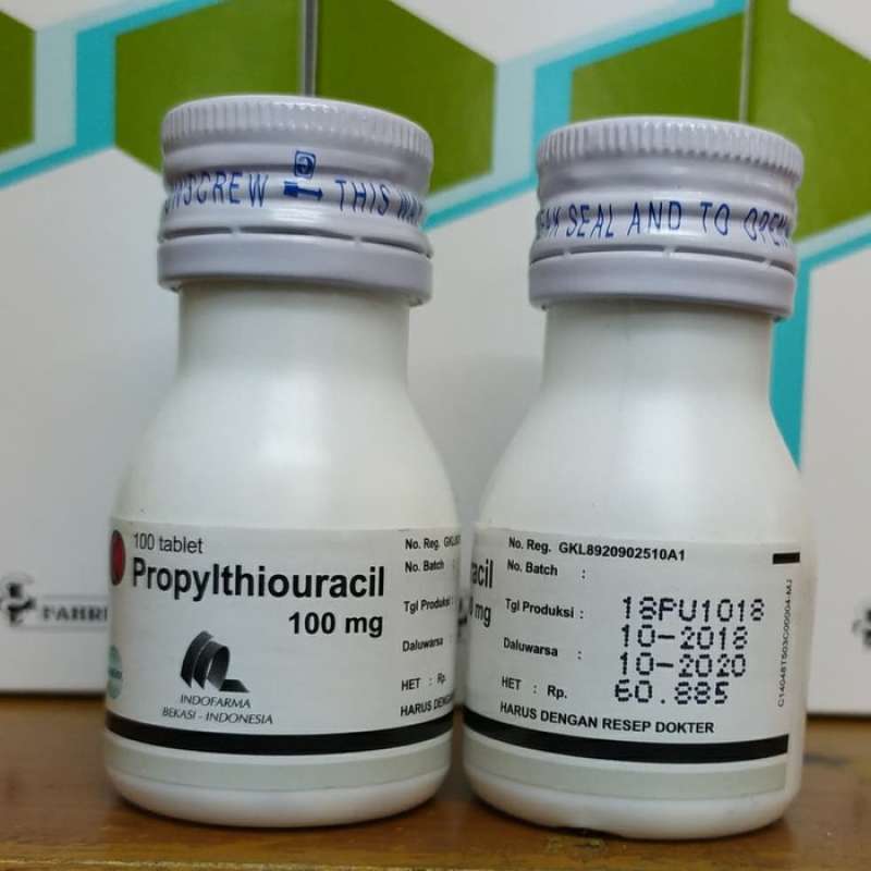 Jual Original PTU 100mg- botol- exp 2020 bulan10 di Seller Bogasari ...