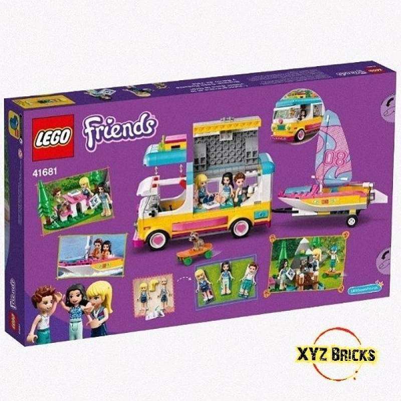 Promo Lego 41681 - Friends Forest Camper Van And Sailboat Diskon 10% Di ...