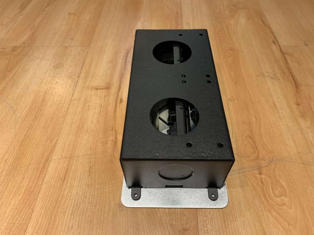 Jual Stop Kontak Lantai Meja Meeting Pop Up Socket Outlet Slow Motion ...