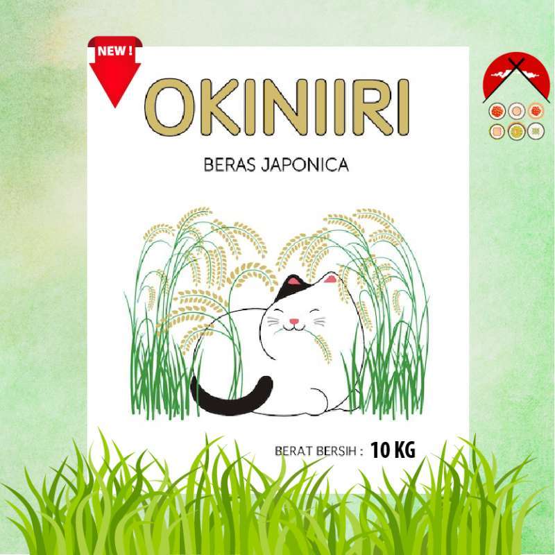 Jual Okiniiri Beras Jepang Okiniri Kemasan 10 Kg Ori Packaging Not ...